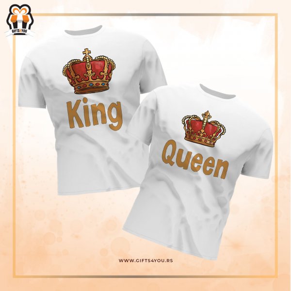 Majica za parove - King and Queen