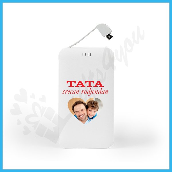 Tata srećan rođendan power bank