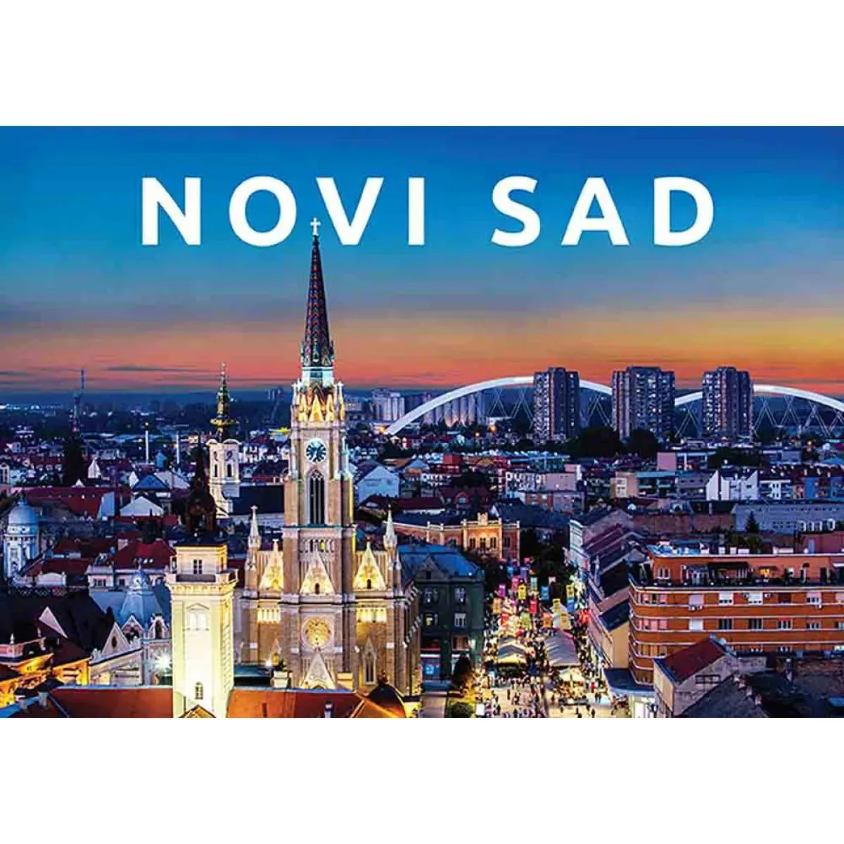 VODIČ NOVI SAD ENGLESKI