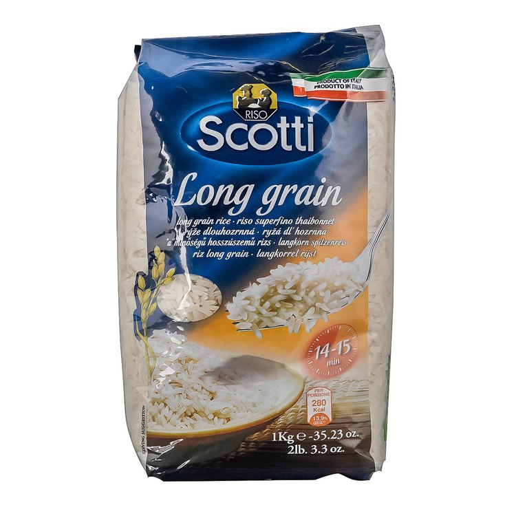 Riso Scotti Long grain -beli pirinač dugog zrna 1kg