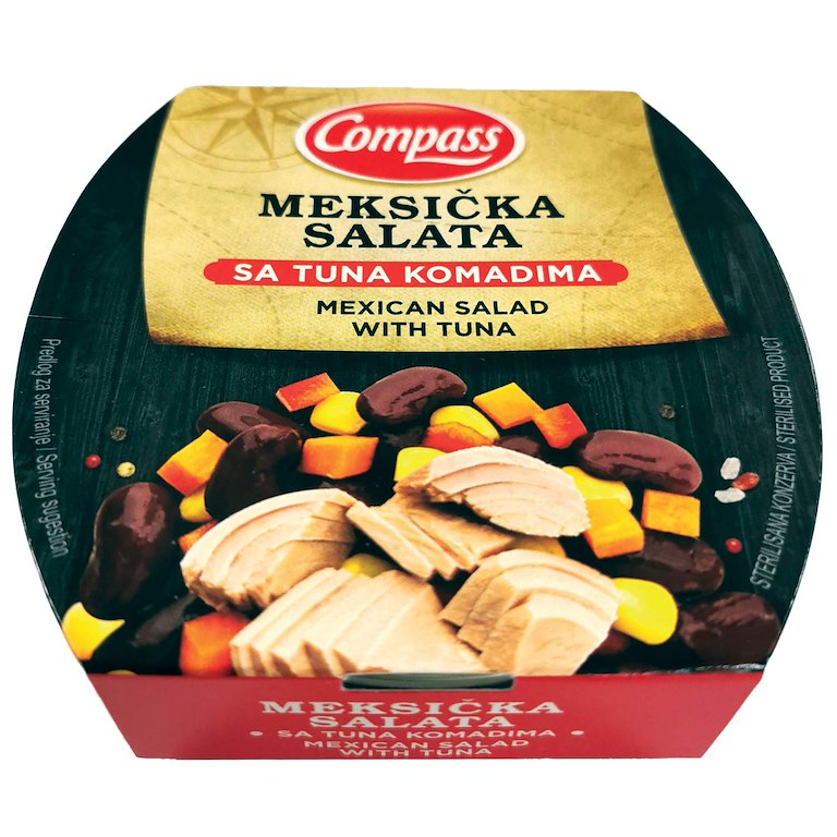 Compass salata tuna meksička 160g compass