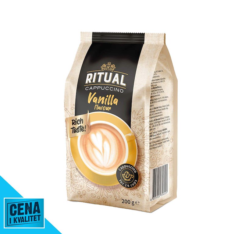 K plus cappuccino vanila 200g ritual k plus