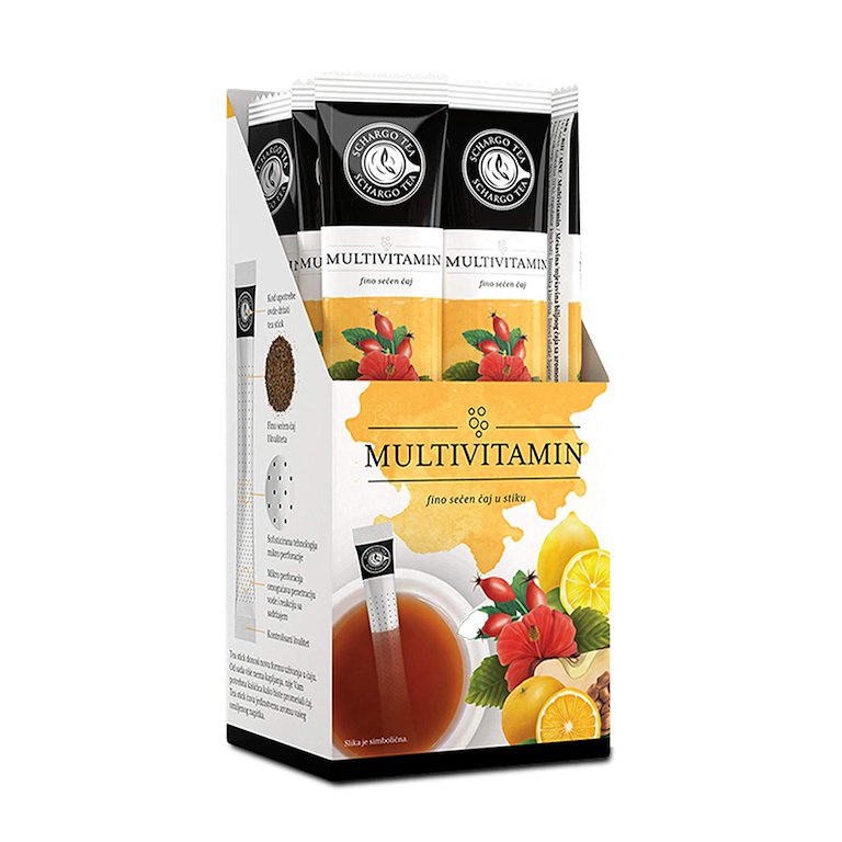 Schargo Tea čaj stick multivitamin 40g schargo tea