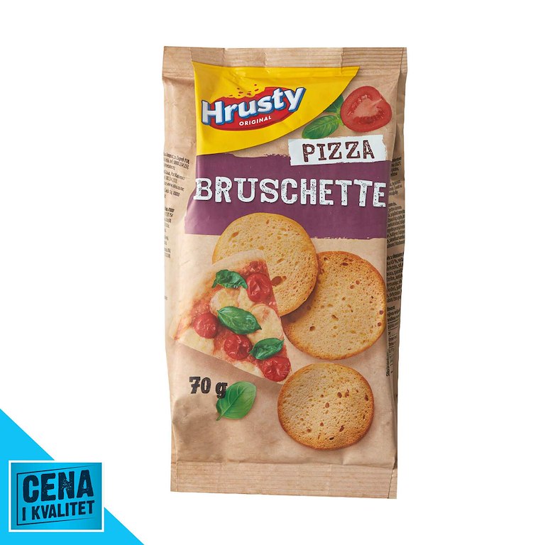 Hrusty brusketi pizza 70g hrusty