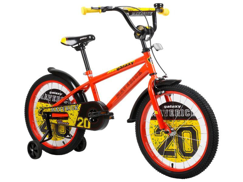GALAXY Bicikl dečiji MAVERICK 20" narandžasta
