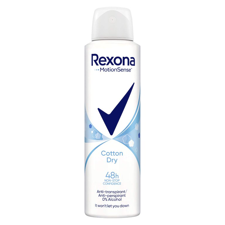 Rexona dezodrans cotton active 150ml