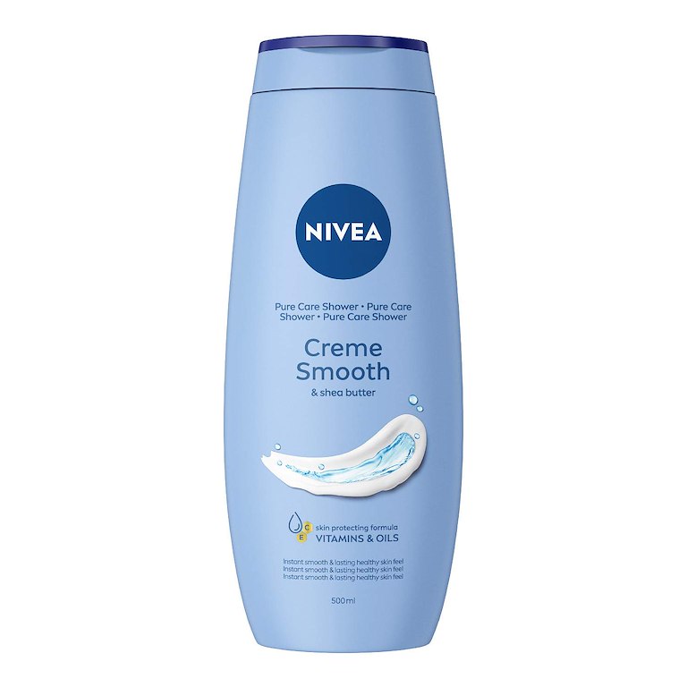 Nivea gel za tuširanje creme smooth 500ml