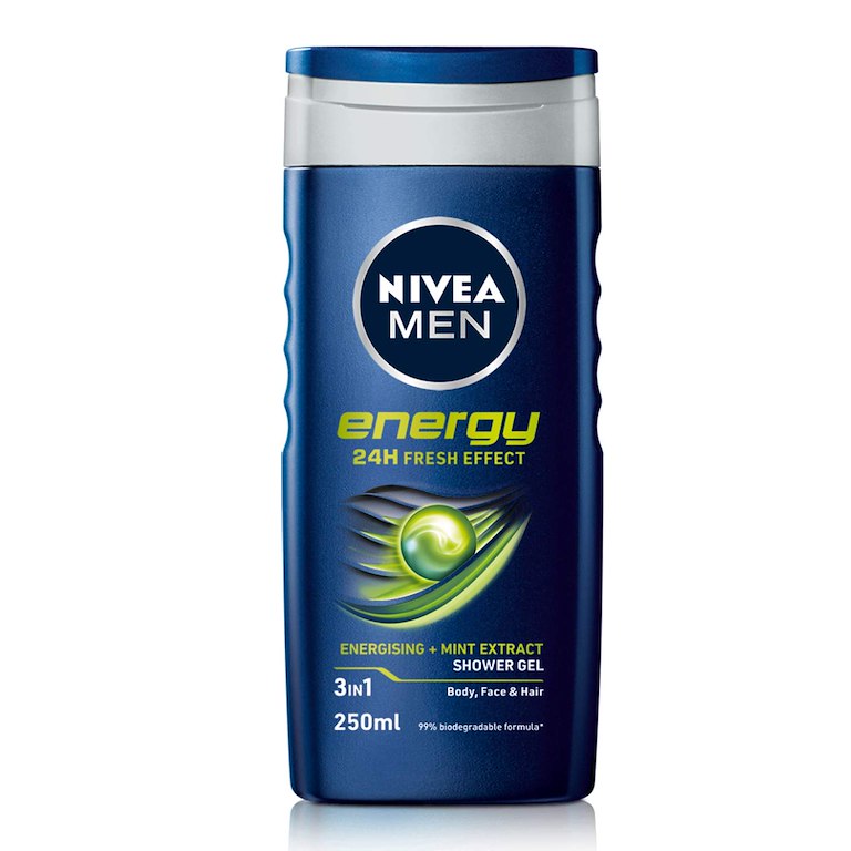 GEL TUŠ FOR MEN 250ML NIVEA