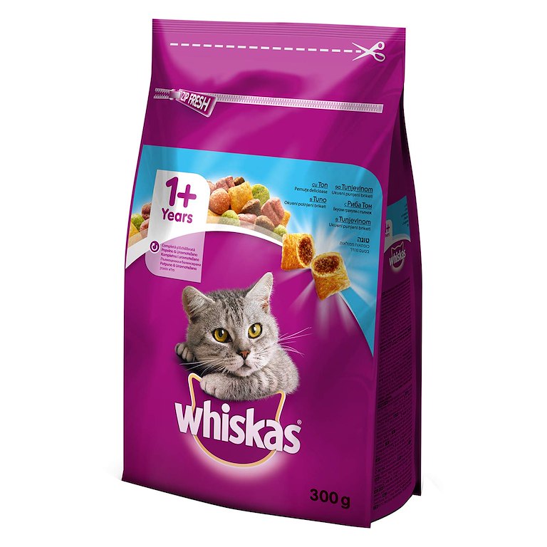 Whiskas omega 6,kompletna hrana za macke sa tunjevinom 300 g