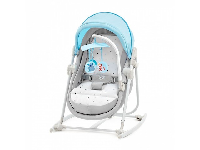 KINDERKRAFT stolica za ljuljanje 5U1 UNIMO LIGHT BLUE