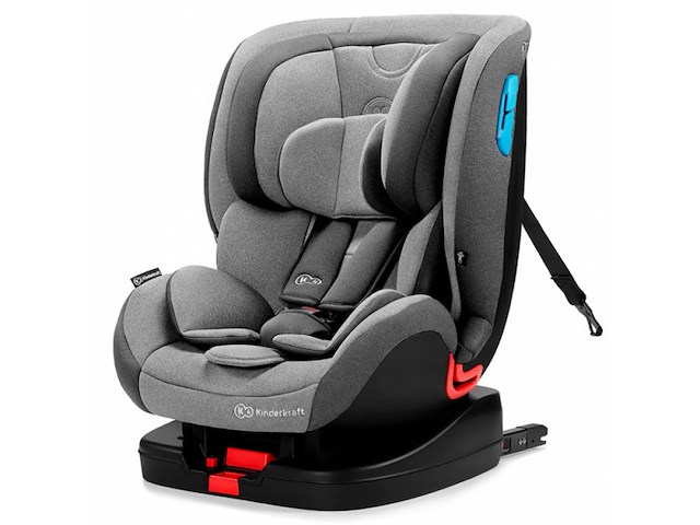 Kinderkraft auto sediste vado GREY ISOFIX 0-18KG 0-25KG