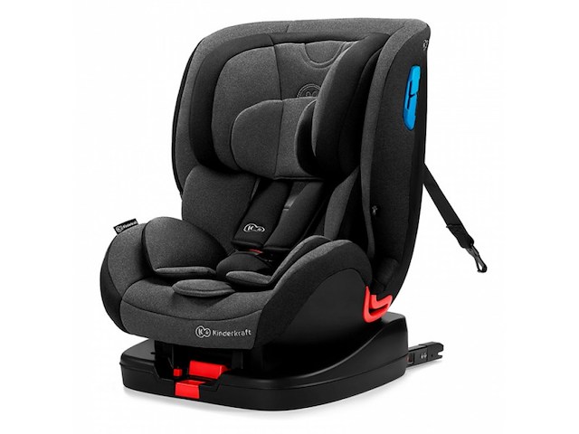 Kinderkraft auto sediste vado BLACK ISOFIX 0-18KG 0-25KG