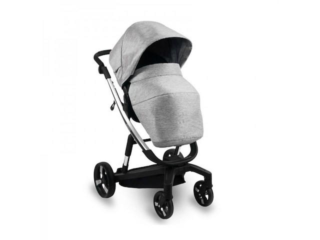 IBEBE I-STOP kolica za bebe SET 3U1 CHROME 6 GRAY