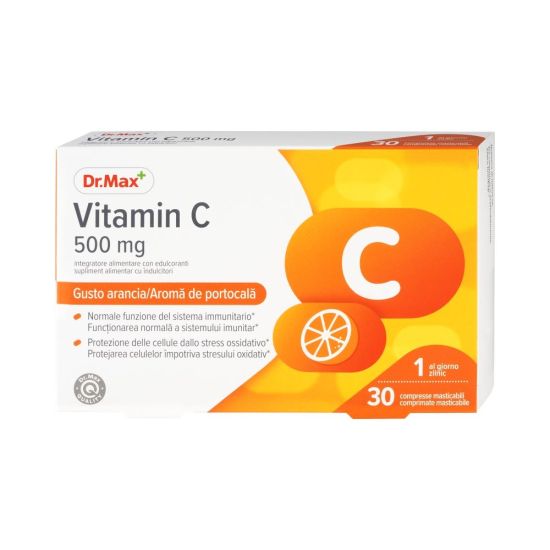 Dr. Max Vitamin C 500mg tablete za žvakanje 30 tableta