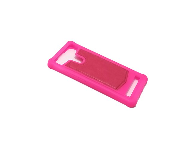 Futrola silikonska univerzalna (5.0-5.5in) pink