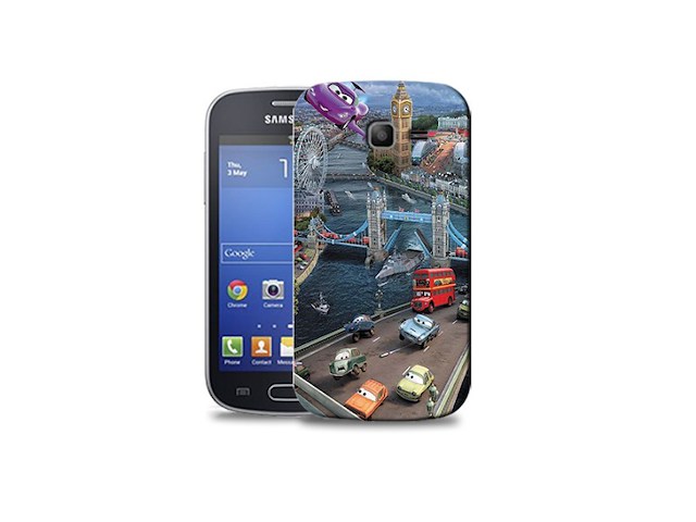 Futrola ULTRA TANKI PRINT za Samsung S7390/S7392/S7572 Galaxy Fresh M0017