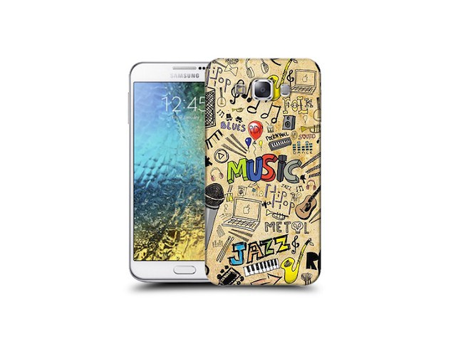 Futrola ULTRA TANKI PRINT za Samsung E700 Galaxy E7 FH0028