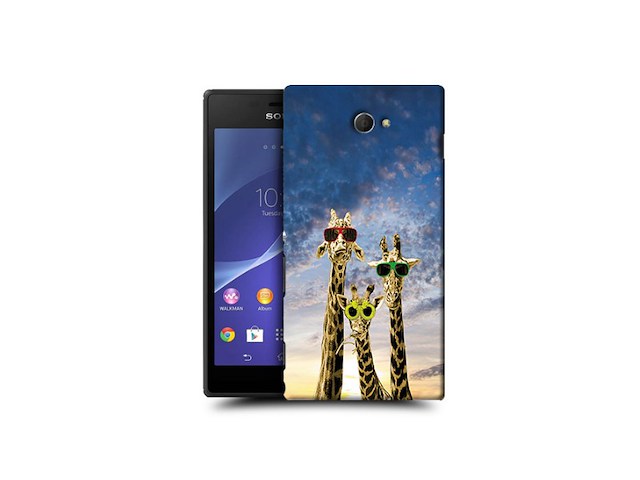 Futrola ULTRA TANKI PRINT za Sony Xperia M2 D2305 FH0030