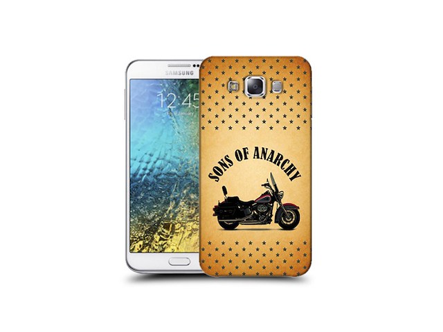 Futrola ULTRA TANKI PRINT za Samsung E700 Galaxy E7 M0007