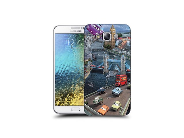 Futrola ULTRA TANKI PRINT za Samsung E700 Galaxy E7 M0017