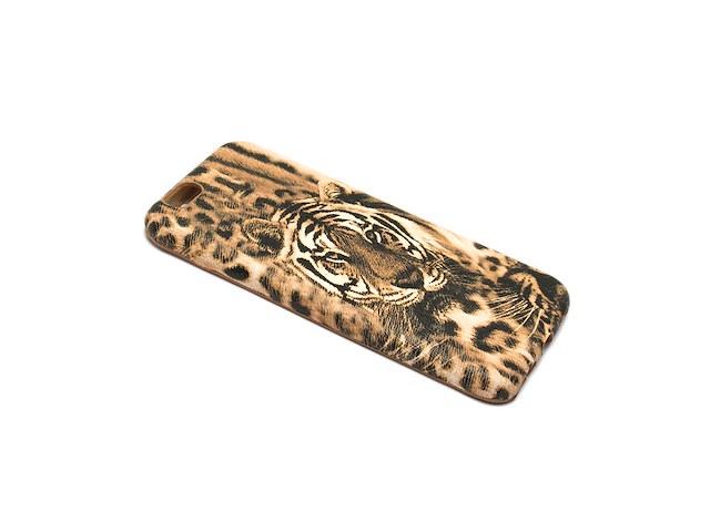 Futrola silikon TIGER SKIN CASE za Iphone 6/6S braon