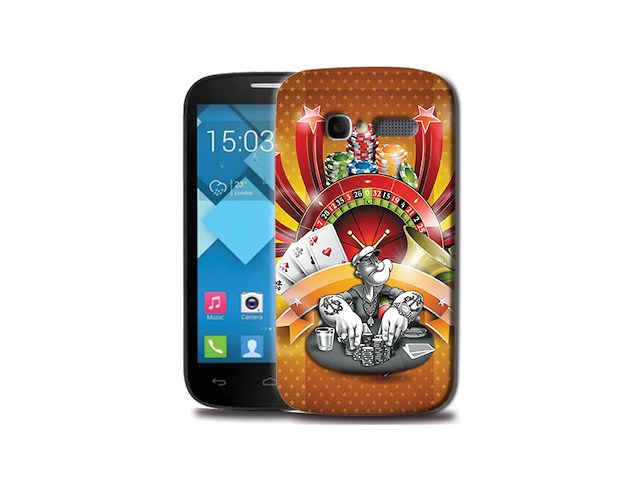 Futrola ULTRA TANKI PRINT za Alcatel OT-5036D Pop C5 FH0033