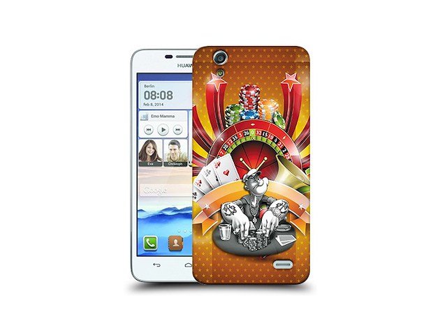 Futrola ULTRA TANKI PRINT za Huawei G630 Ascend FH0033