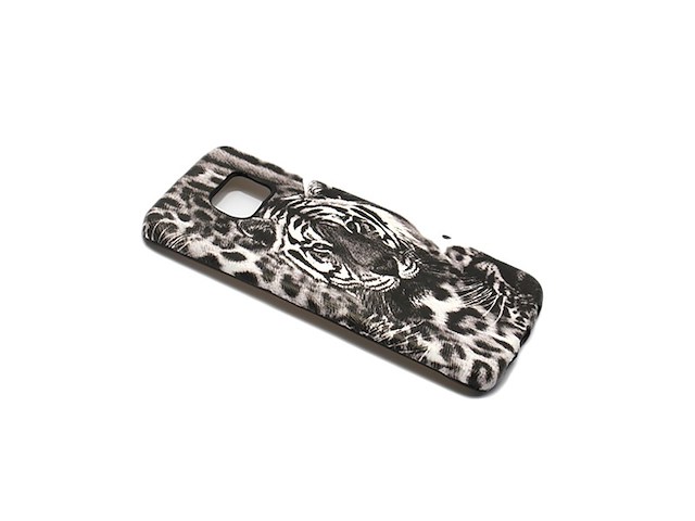 Futrola silikon TIGER SKIN CASE za Samsung G925 Galaxy S6 Edge crna