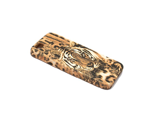 Futrola silikon TIGER SKIN CASE za Iphone 5G/5S/SE braon