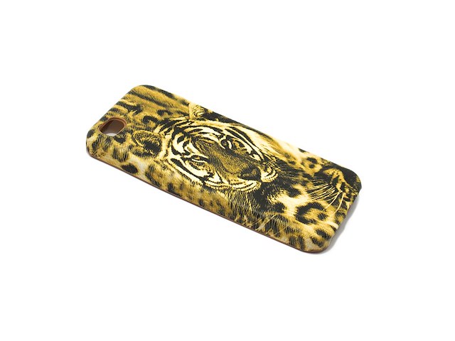 Futrola silikon TIGER SKIN CASE za Iphone 5G/5S/SE zuta