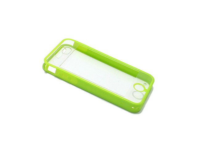 Futrola TRANSPARENT za Iphone 4G/4S zelena