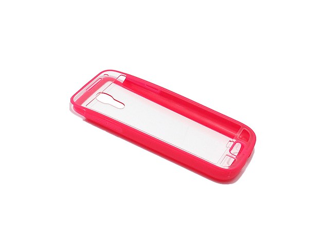 Futrola TRANSPARENT za Samsung I9190 Galaxy S4 mini roze