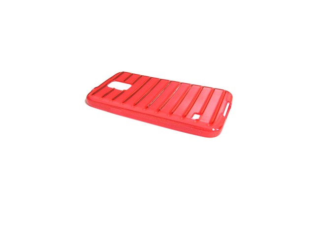 Futrola silikon LADDER za Samsung G900 Galaxy S5 crvena