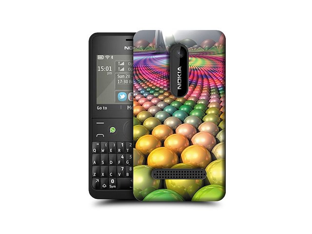 Futrola DURABLE PRINT za Nokia 210 Asha FH0039