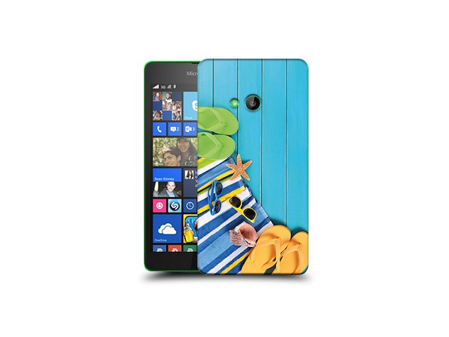 Futrola DURABLE PRINT za Microsoft 535 Lumia SM0004