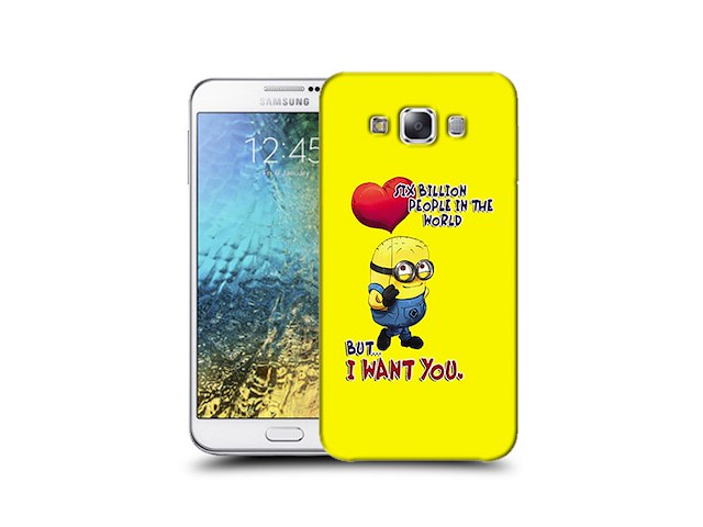 Futrola DURABLE PRINT za Samsung E700 Galaxy E7 DE0002