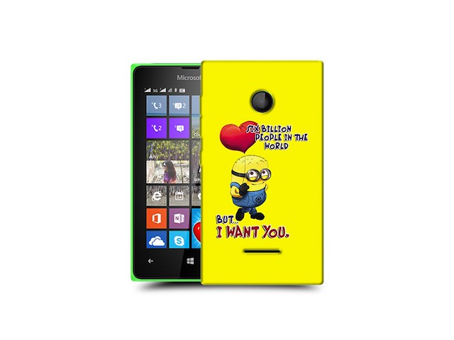 Futrola DURABLE PRINT za Microsoft 532 Lumia DE0002