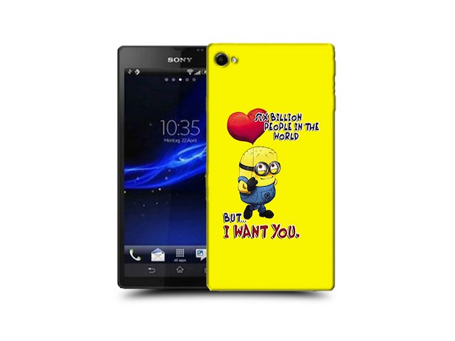 Futrola DURABLE PRINT za Sony Xperia C C2305 DE0002