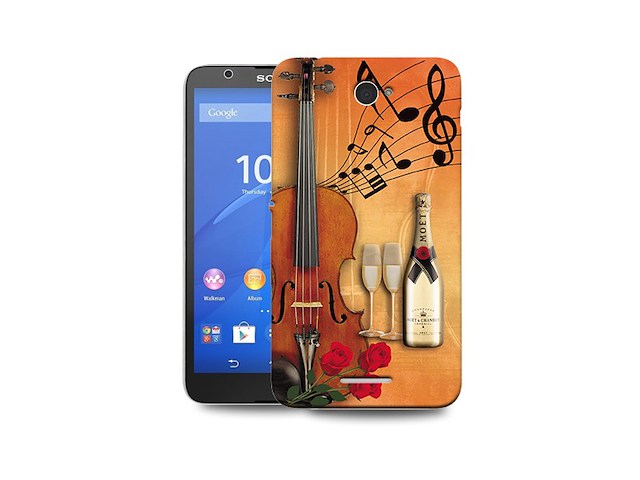 Futrola DURABLE PRINT za Sony Xperia E4 FH0005