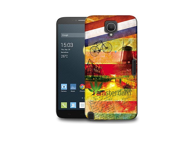 Futrola DURABLE PRINT za Alcatel OT-8030Y Hero 2 M0002