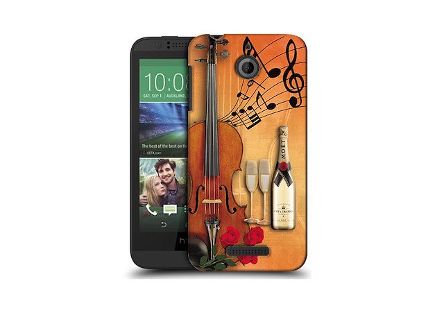 Futrola DURABLE PRINT za HTC Desire 510 FH0005