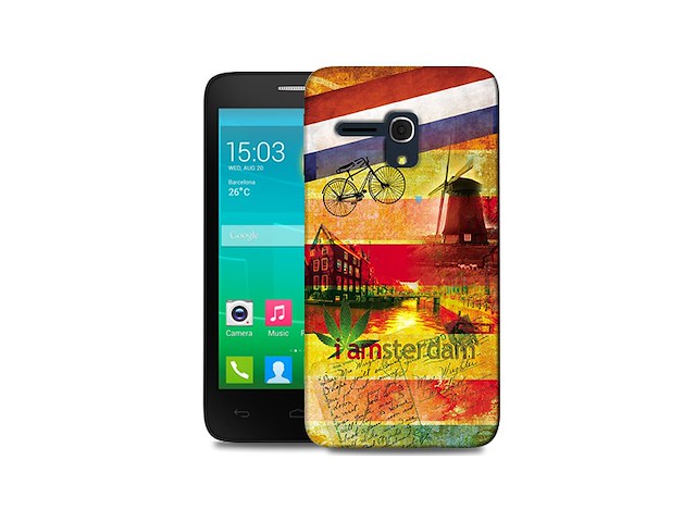 Futrola DURABLE PRINT za Alcatel OT-5038 Pop D5 M0005