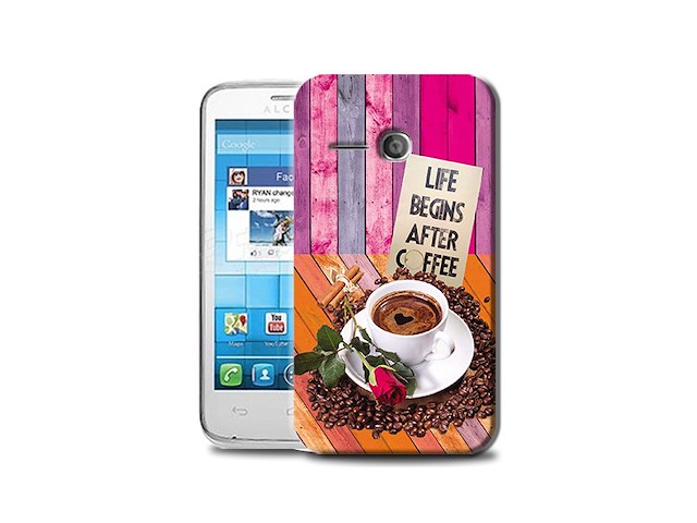 Futrola DURABLE PRINT za Alcatel OT-4010-4012 T-Pop-Fire FH0001