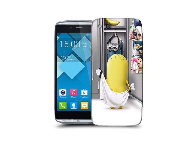 Futrola DURABLE PRINT za Alcatel OT-6032 Idol Alpha DE0001