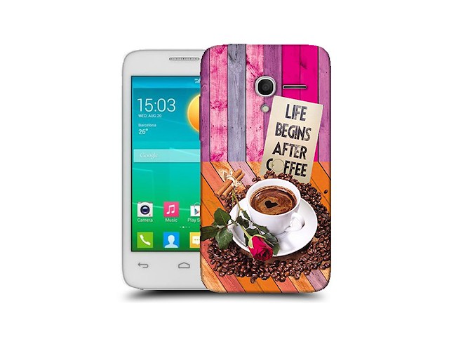 Futrola DURABLE PRINT za Alcatel OT-4035 Pop D3 FH0001