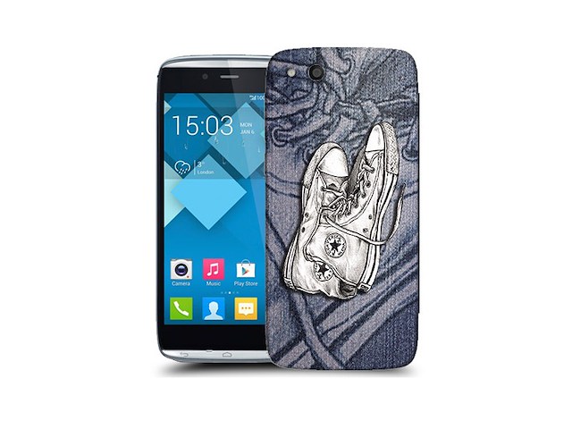 Futrola DURABLE PRINT za Alcatel OT-6032 Idol Alpha M0002