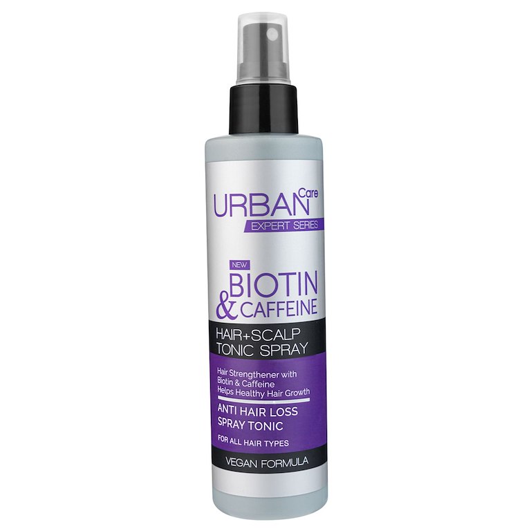 Tonik u spreju protiv opadanja kose URBAN CARE biotin i kofein 200ml