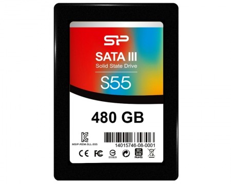 480GB SILICON POWER 2.5'' SATA S55 SSD SP480GBSS3S55S25