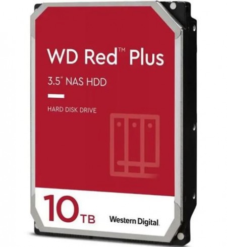 10TB WD 3.5'' SATA III Red Plus WD101EFBX