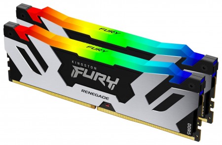 32GB KINGSTON DIMM DDR5 (2x16GB kit) 7200MTs KF572C38RSAK2-32 FURY Renegade RGB